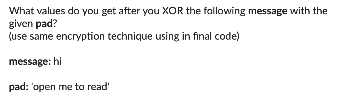 Solved What Values Do You Get After You Xor The Following