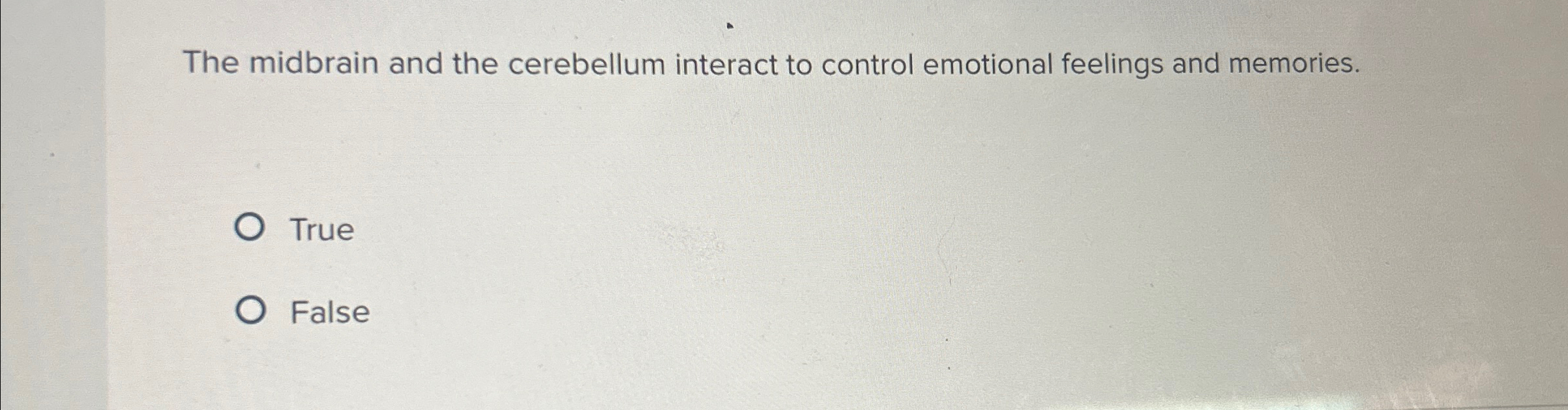 Solved The midbrain and the cerebellum interact to control | Chegg.com