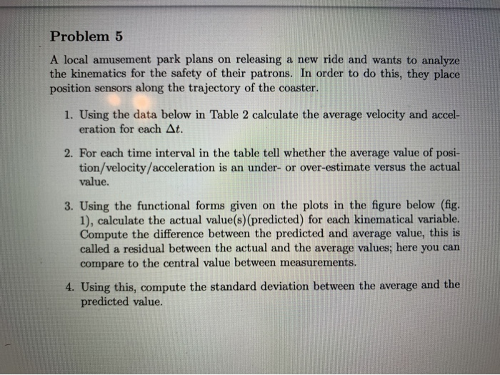 Solved Problem 5 A local amusement park plans on releasing a | Chegg.com