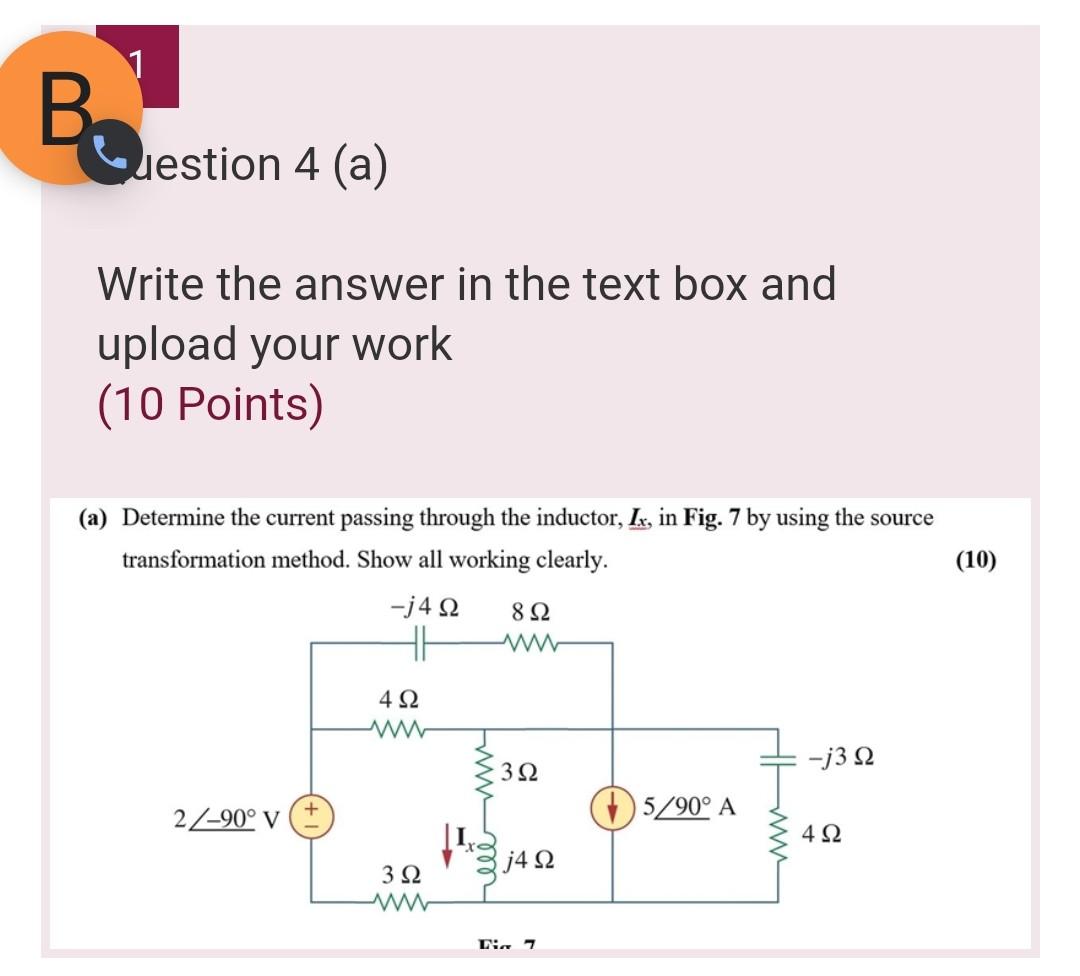 Solved (a Be Write the answer in the text box and upload | Chegg.com