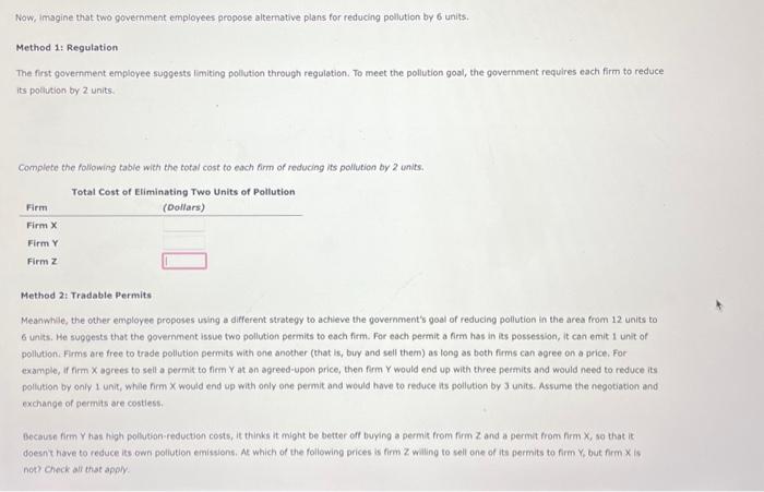 Solved 7. Correcting for negative externalities - Regulation | Chegg.com