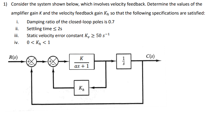 Solved Consider the system shown below, which involves | Chegg.com