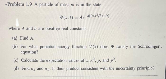 Solved Problem 1.14 Let Pab(t) be the probability of finding | Chegg.com