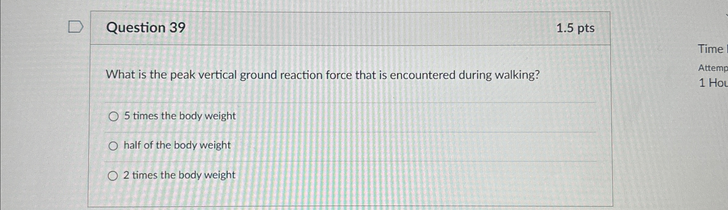 Solved Question 391.5ptsWhat is the peak vertical ground | Chegg.com