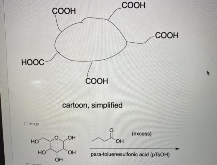 Solved COOH COOH COOH HOOC COOH cartoon, simplified image | Chegg.com