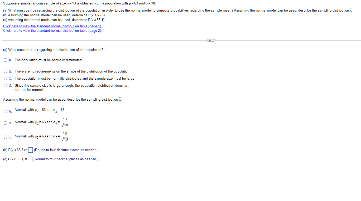 Solved Suppose a simple random sample of size n=13 ﻿is | Chegg.com