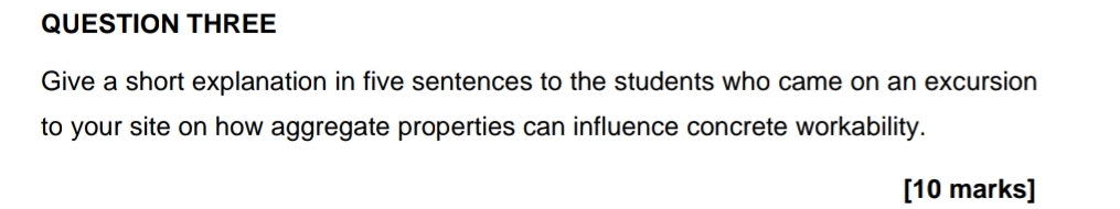 Solved QUESTION THREEGive a short explanation in five | Chegg.com