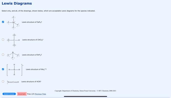 Solved Lewis Diagrams Triatomic Molecules And Ions Or The