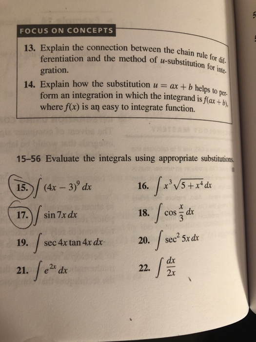 Solved FOCUS ON CONCEPTS the chain rule for dif- | Chegg.com