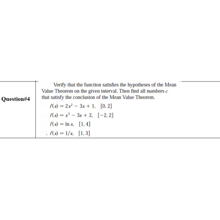 Solved Verify that the function satisfies the hypotheses of | Chegg.com