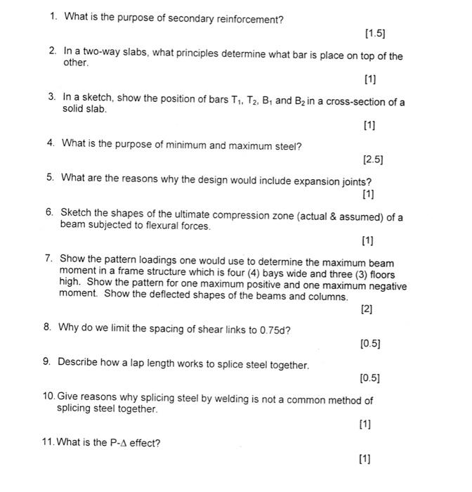 Solved 1. What is the purpose of secondary reinforcement? 2. | Chegg.com