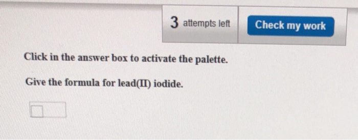 Solved 3 attempts left 3 attempts let Check my work Click in | Chegg.com Solved 3 attempts left 3 attempts let Check my work Click in | Chegg.com