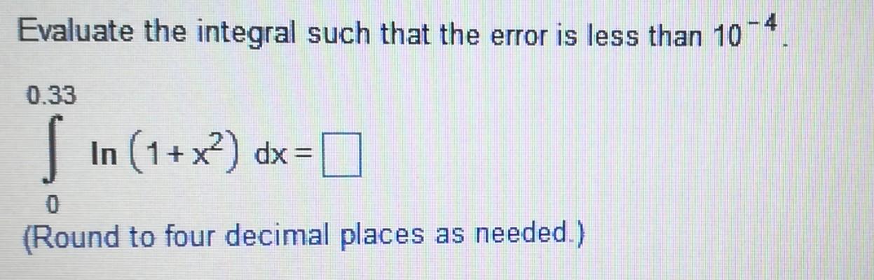 Solved Use a Taylor series to approximate the following | Chegg.com