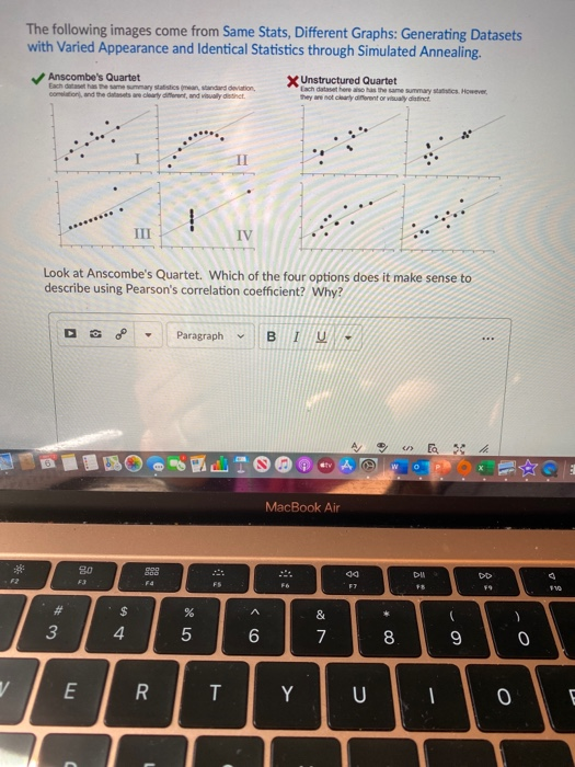 Solved The following images come from Same Stats, Different | Chegg.com