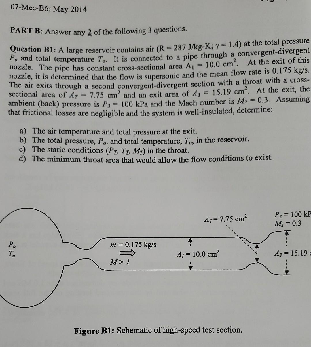Solved PART B: Answer any 2 of the following 3 questions. | Chegg.com