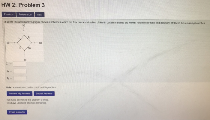 Solved HW 2: Problem 3 Previous Problem List Next (1 point) | Chegg.com