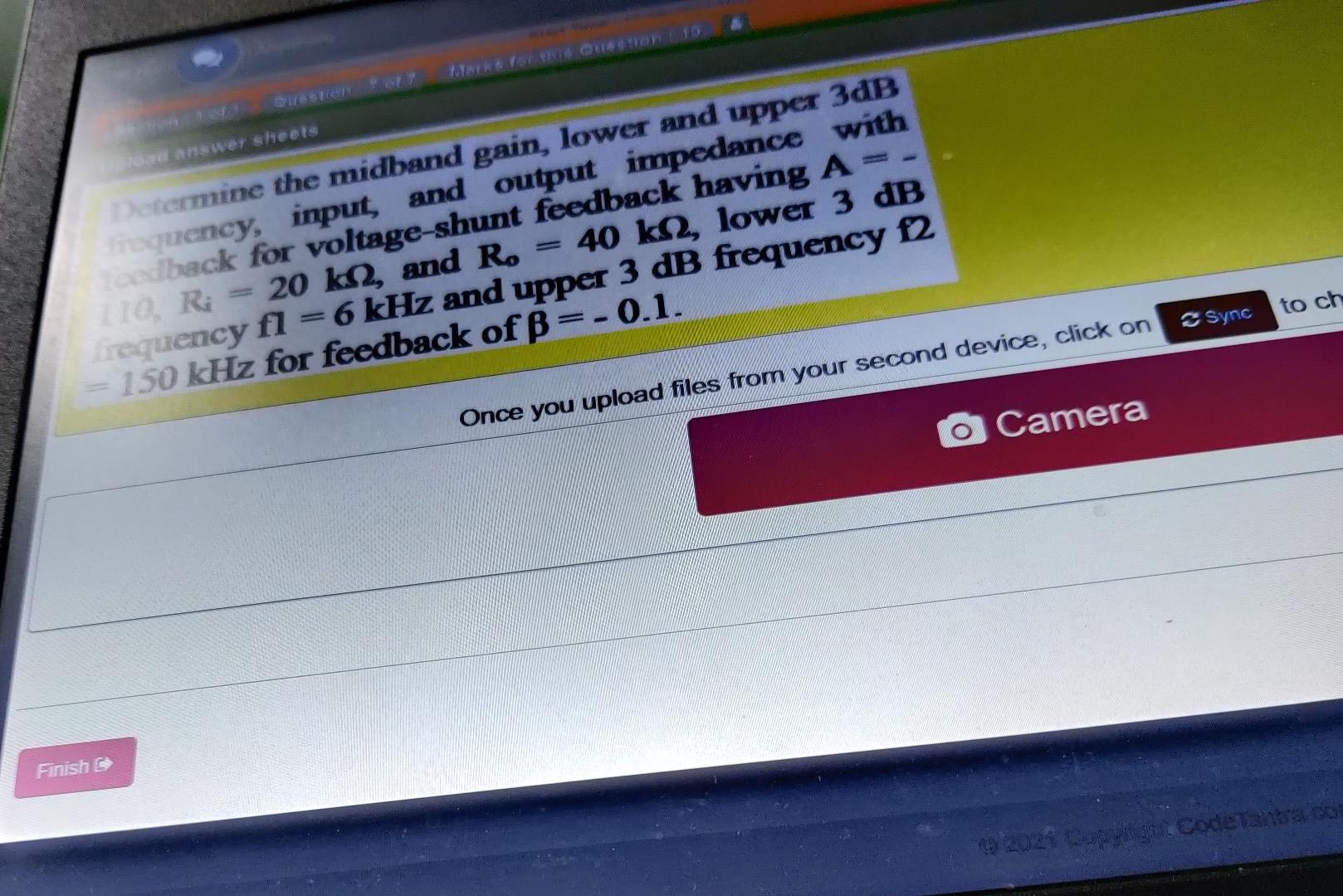 Solved swer sheets Determine the midband gain, lower and | Chegg.com