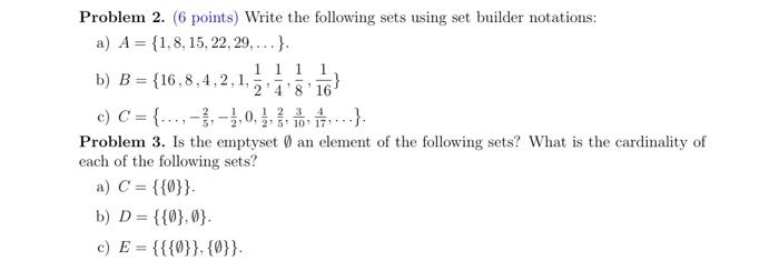 Solved 1 1 1 1 4 8.16 1 Problem 2. (6 points) Write the | Chegg.com