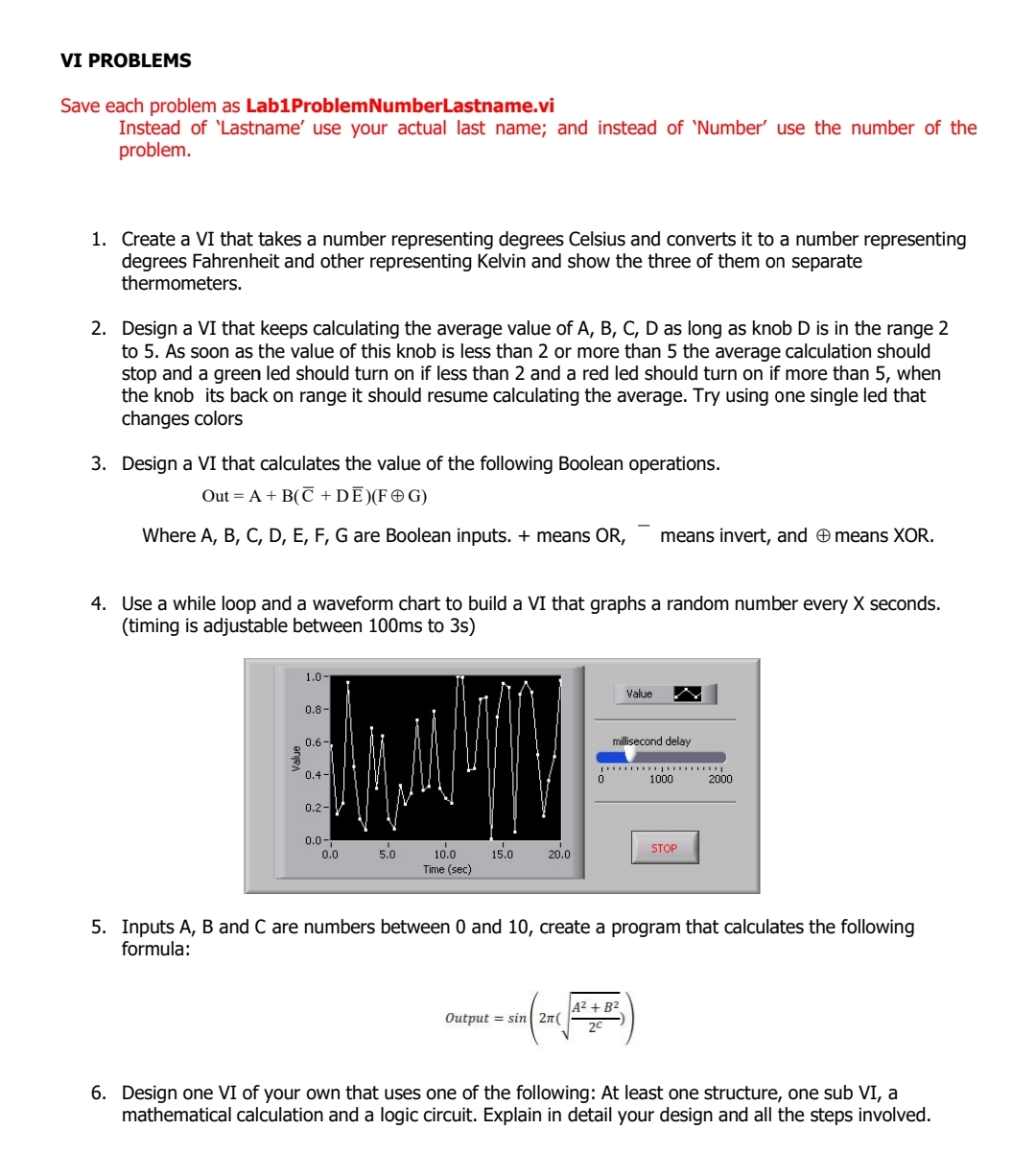 Solved VI PROBLEMSSave each problem as | Chegg.com