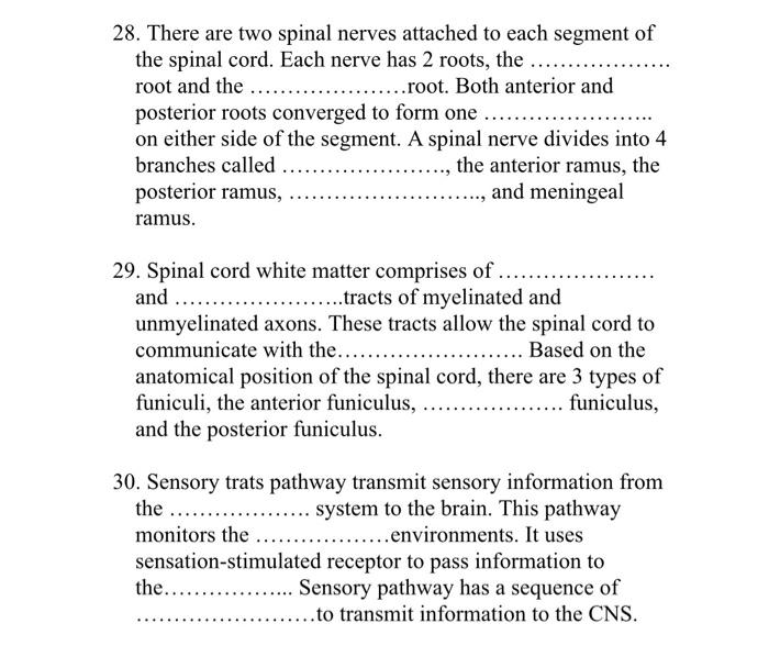 Solved Fill in the blanks with the words from the word box. | Chegg.com