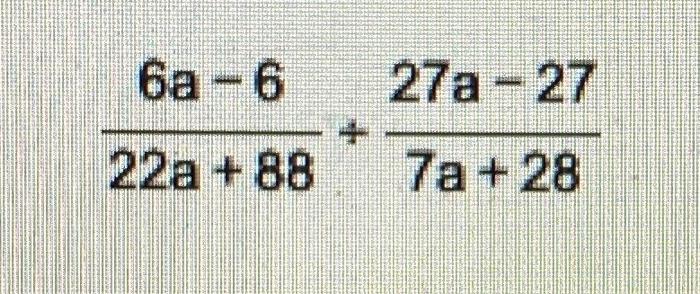 Solved ба - 6 27a-27 22a +88 Та + 28 | Chegg.com