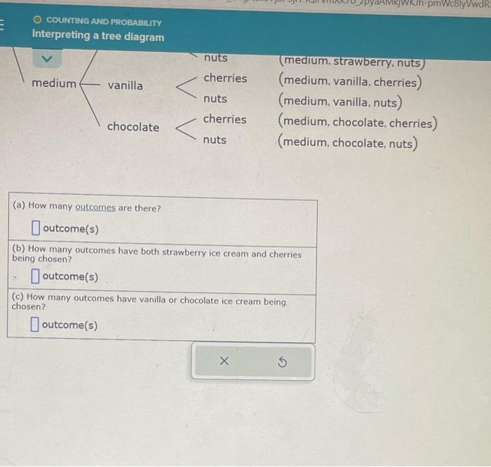 Solved (a) How many outcomes are there? outcome(s) (b) How | Chegg.com