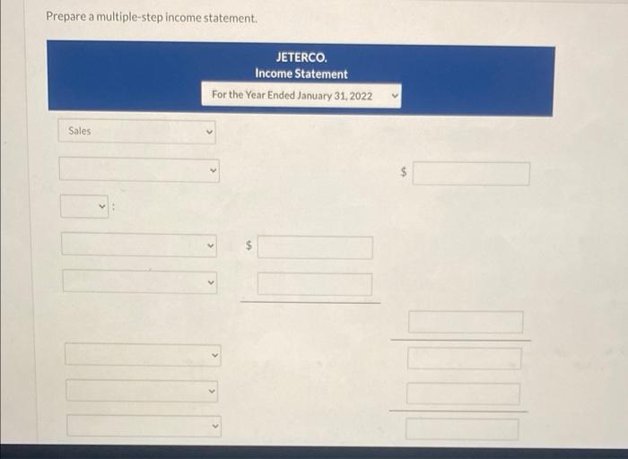 Solved Jeter Co.uses a perpetual inventory system and both | Chegg.com
