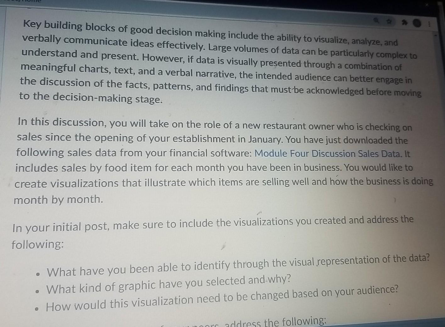 Key building blocks of good decision making include | Chegg.com