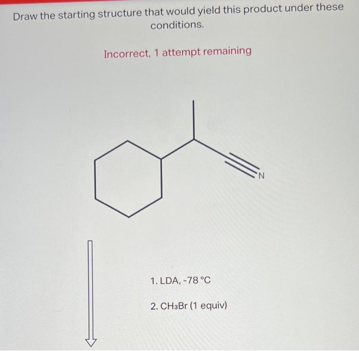 Solved Draw the starting structure that would yield this | Chegg.com