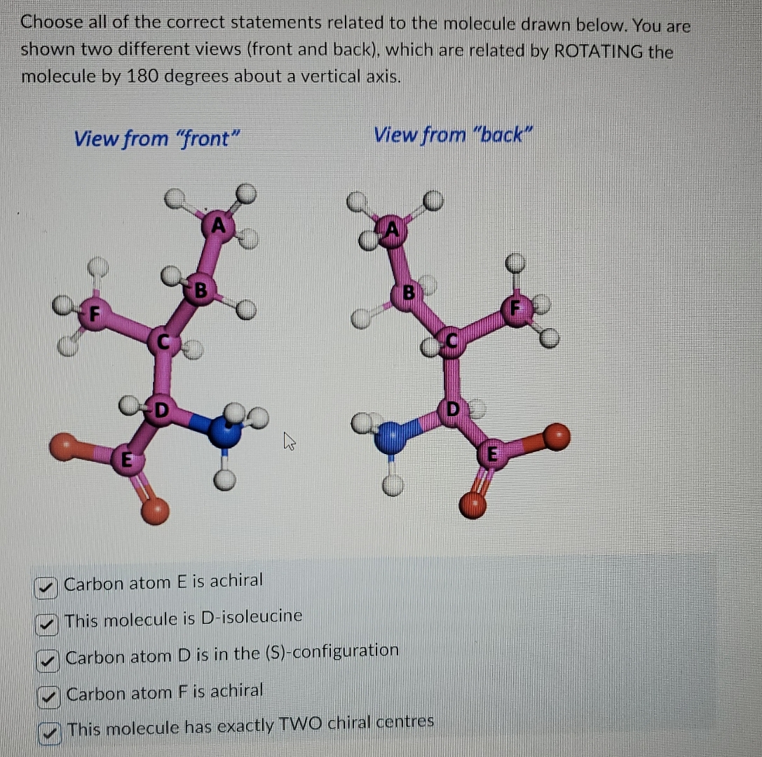 Solved Choose all of the correct statements related to the | Chegg.com