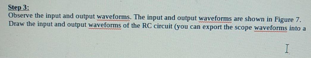 Step 3 Observe The Input And Output Waveforms The