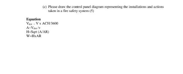 Solved QI (a) Please draw single duct constant air volume | Chegg.com
