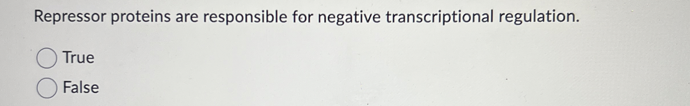 Solved Repressor proteins are responsible for negative | Chegg.com
