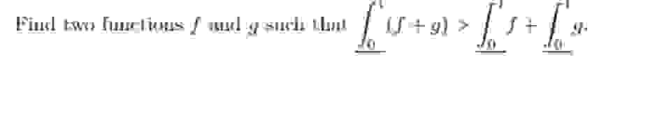 Solved Find functions that are not Riemann integrable | Chegg.com