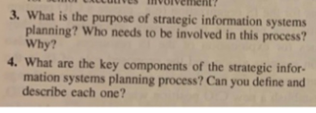 Solved 3. What is the purpose of strategic information | Chegg.com