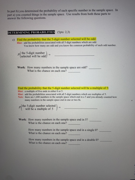Solved We will form a 5-digit number with the following | Chegg.com