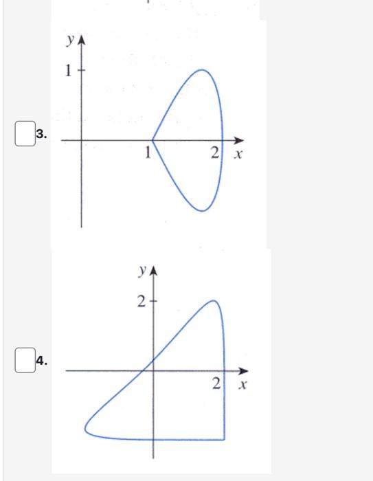 Solved hatch the graphs of the parametric equations x=f(t) | Chegg.com