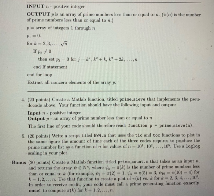 Solved Consider the pseudocode for computing an array of | Chegg.com