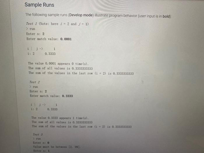 . You will write two functions called display_table | Chegg.com