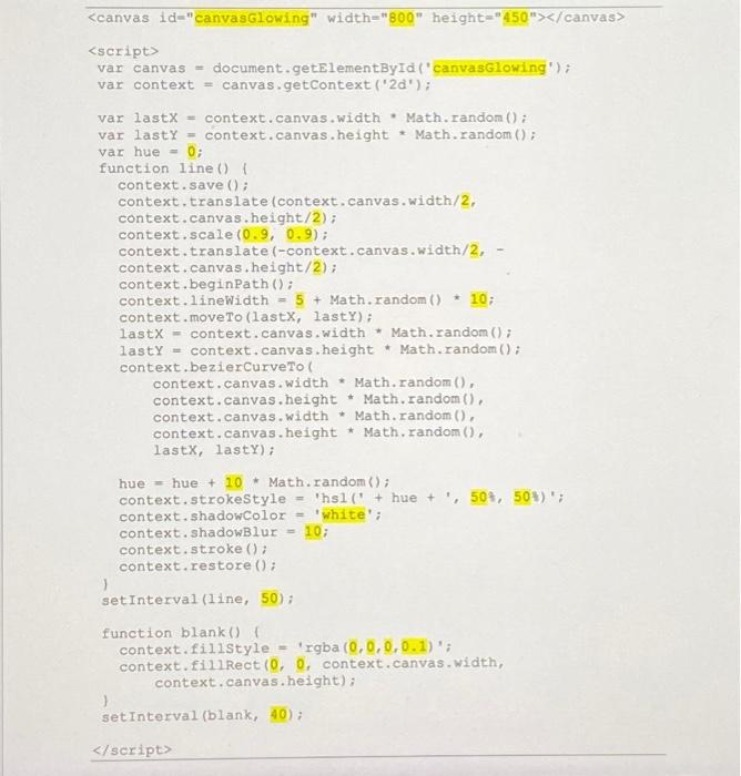 Solved Lesson 11 - HTML Canvas 1. Open an HTML document with | Chegg.com