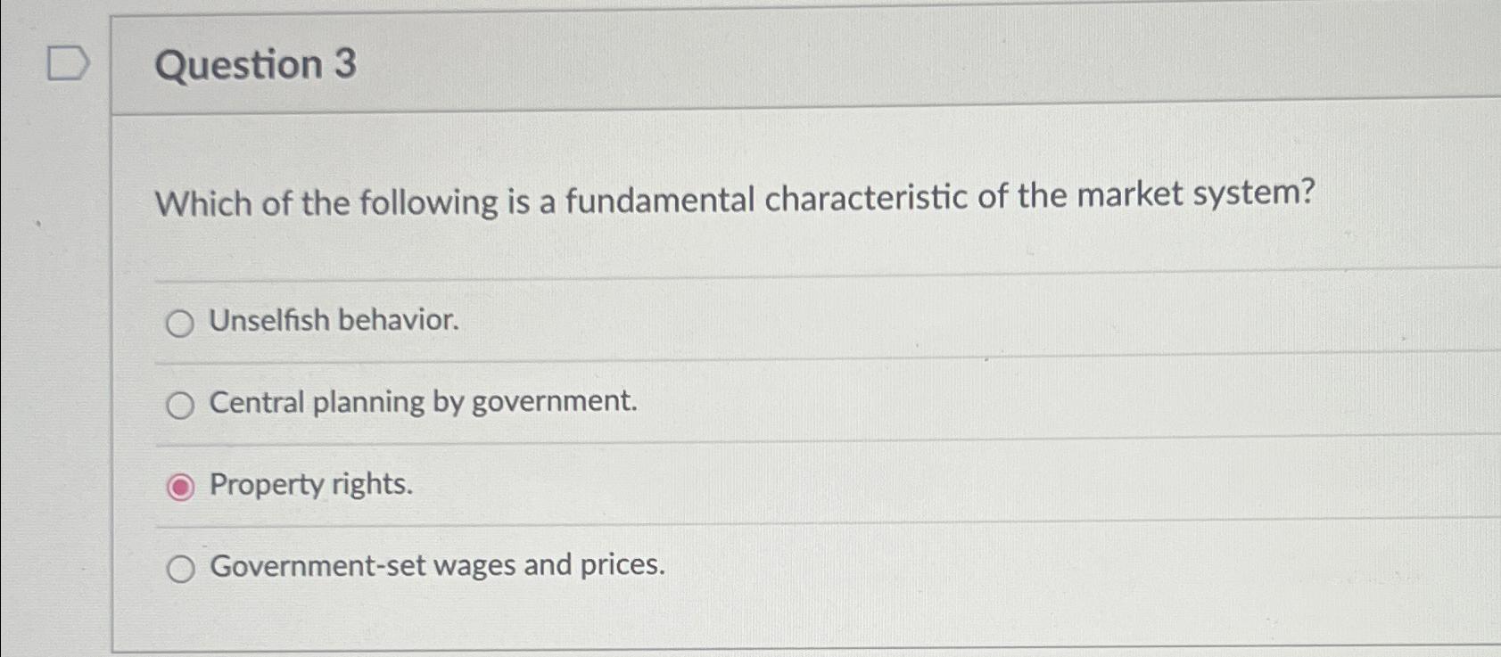 Solved Question 3Which of the following is a fundamental | Chegg.com