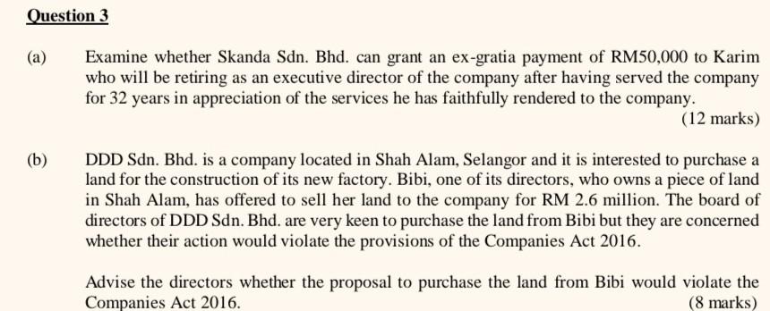Solved (a) Examine any FIVE (5) differences between the | Chegg.com