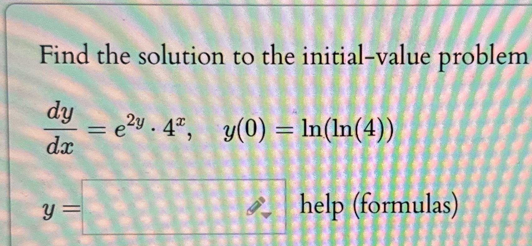 Solved Find the solution to the initial-value | Chegg.com