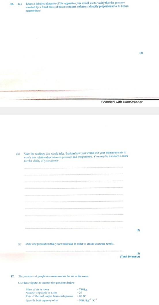 Solved 16. a Dewa labelled diagram of the apparties you | Chegg.com