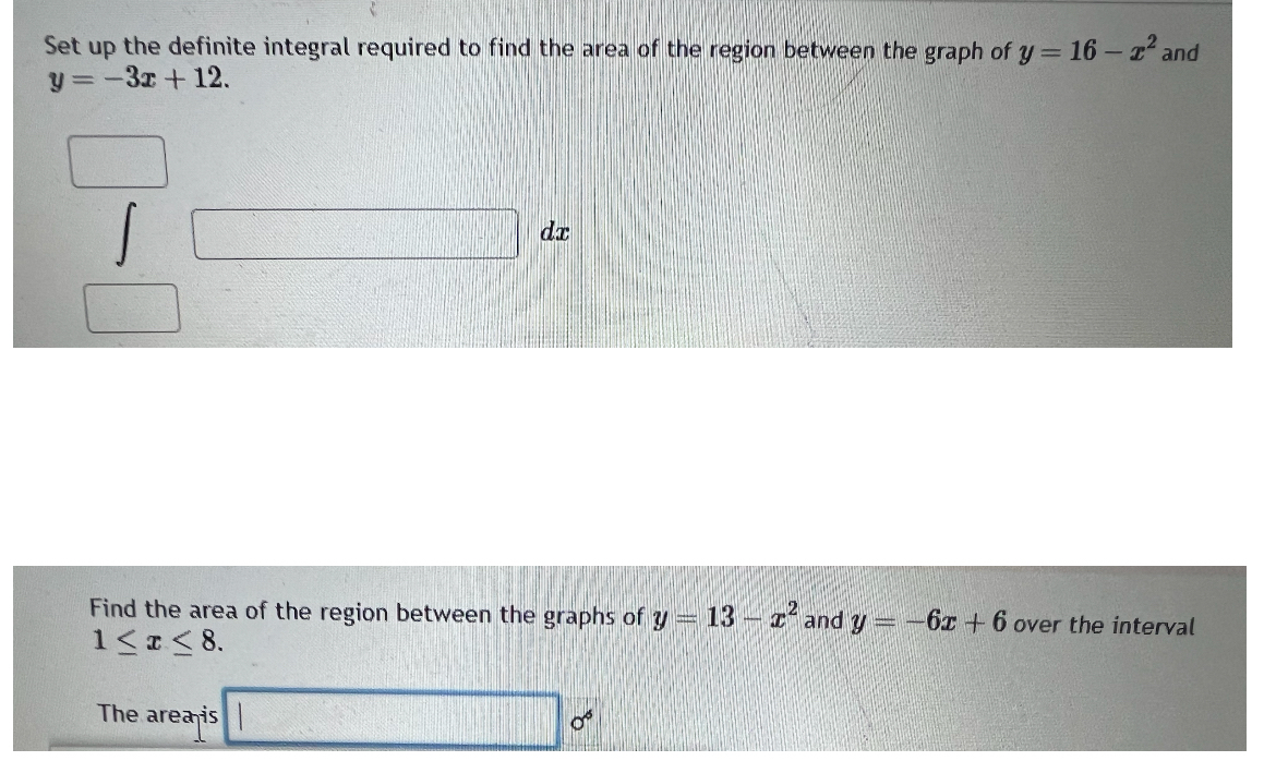 Solved Set up the definite integral required to find the | Chegg.com
