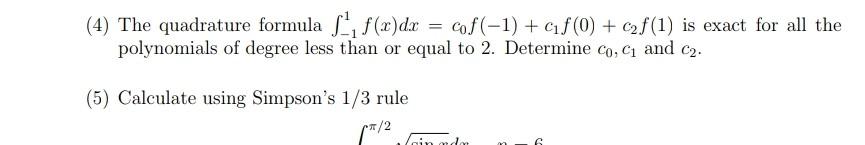 Solved please solve the question of Numerical Methods | Chegg.com