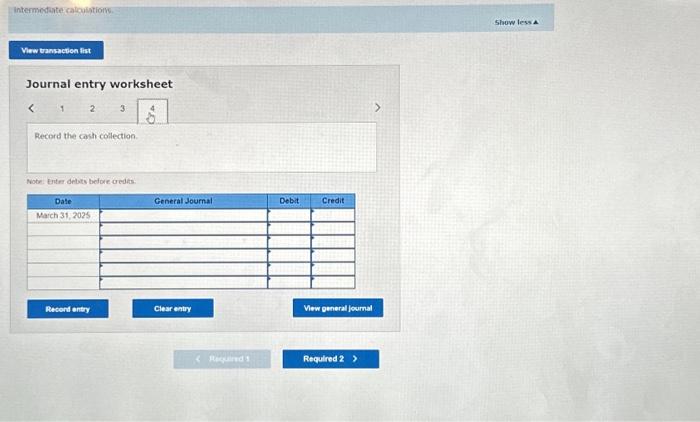 Solved Journal entry worksheet 4 Record the interest accrual | Chegg.com