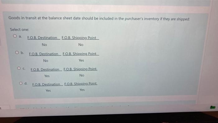 Solved Given the following Ending Inventory errors: 0 Year | Chegg.com