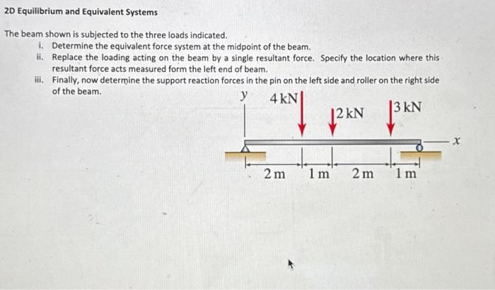 Solved show and explain how to solve 2d equilibrium and | Chegg.com