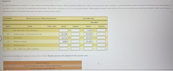Ior the konsh timirit kutif 10 Hearty Soup Co. Cost | Chegg.com